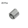 Uxcell M6 x 1 2D 12mm 304 Stainless Steel Wire Thread Insert Threaded ...