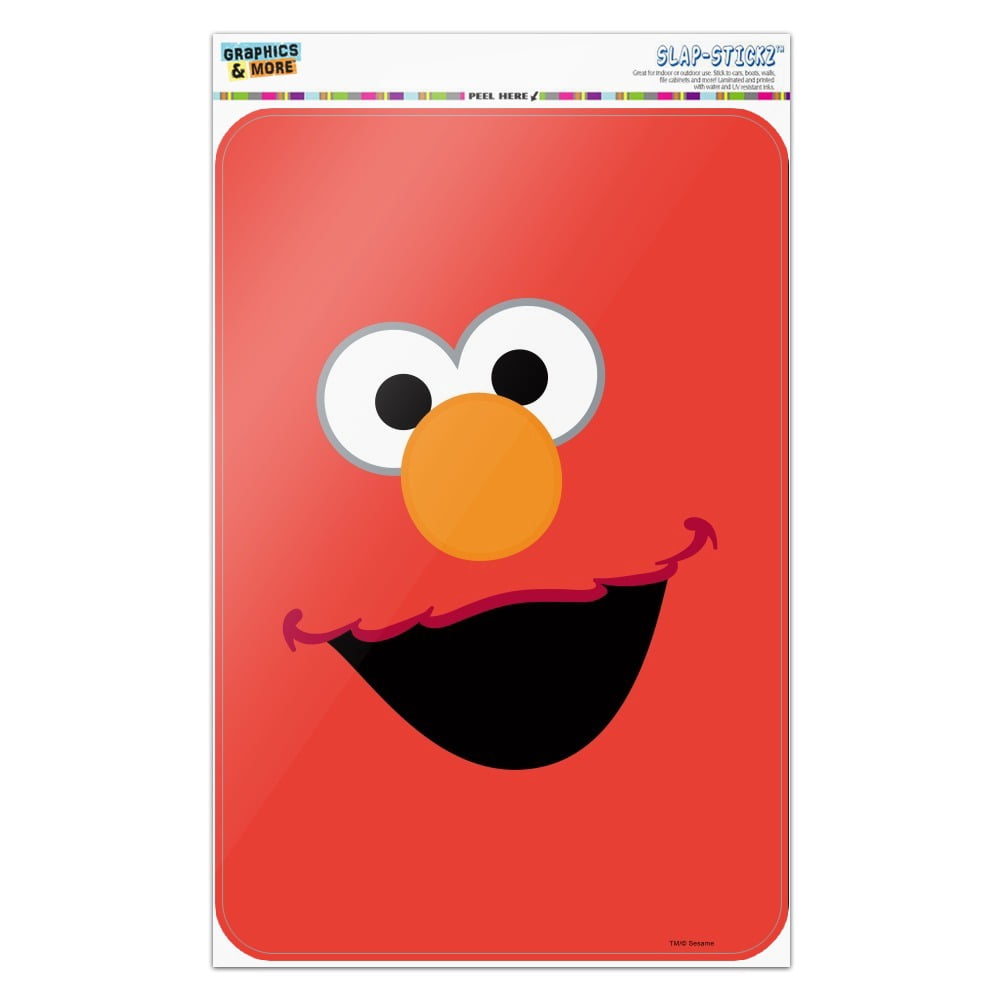 Sesame Street Elmo Face Home Business Office Sign - Walmart.com
