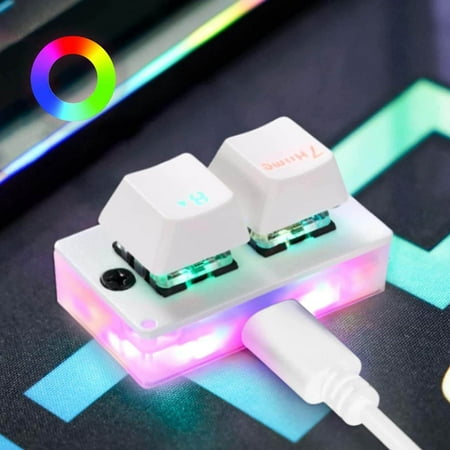 Baohd USB C Wired Mini 2 Wired Hot Swap Key Game Swap Mini Keypad ...