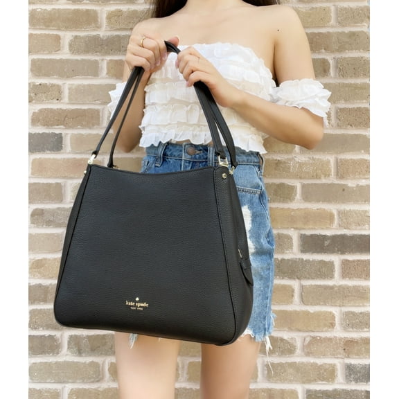 Kate Spade Staci Medium Saffiano Leather Top Zip Satchel Handbag ...