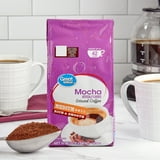 Great Value Mocha Medium Roast Ground Coffee 12 oz Bag for up to 42 ...