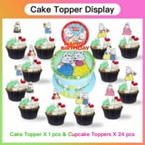 Max and Ruby Party Supplies Plates Decorations Birthday Cake Topper ...