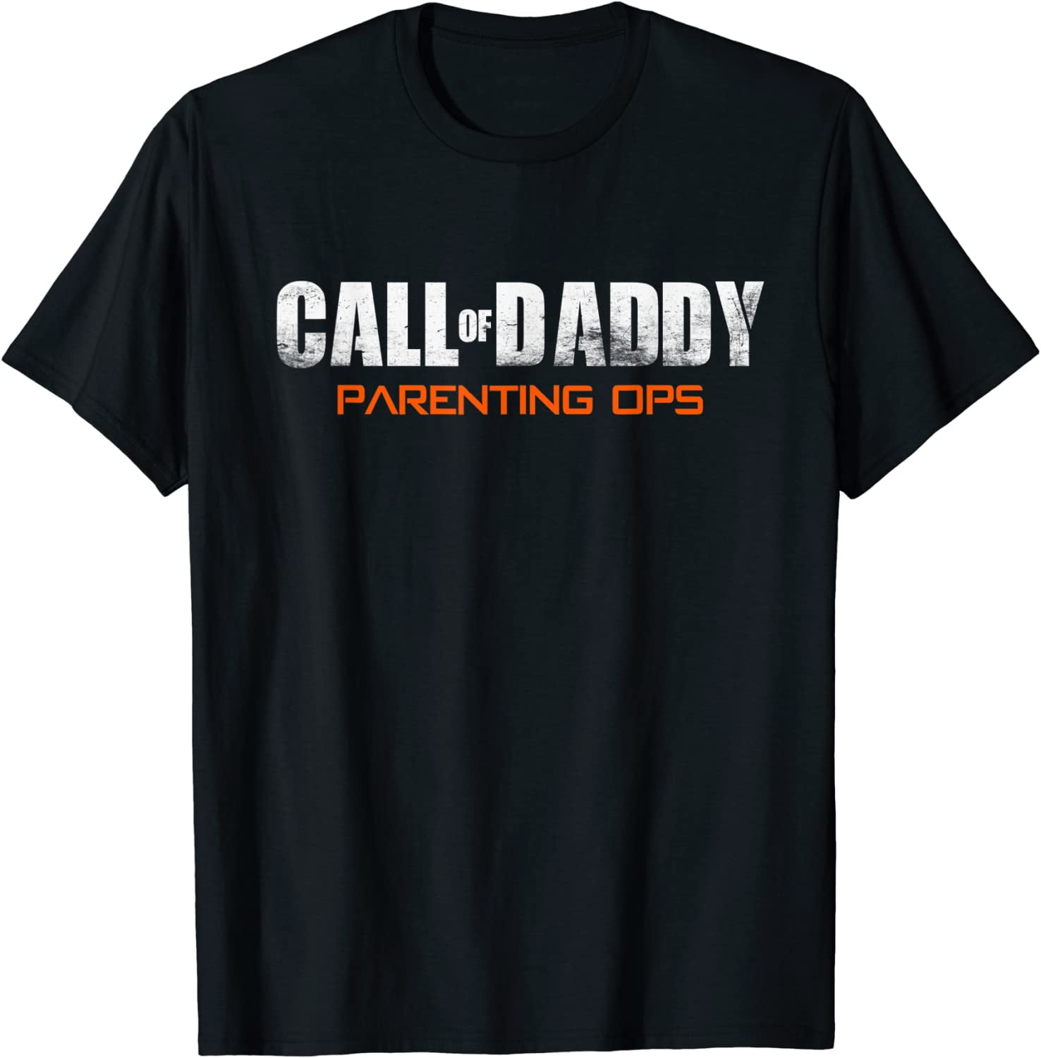 Mens Gamer Dad Call of Daddy Parenting Ops Funny Father's Day T-Shirt ...