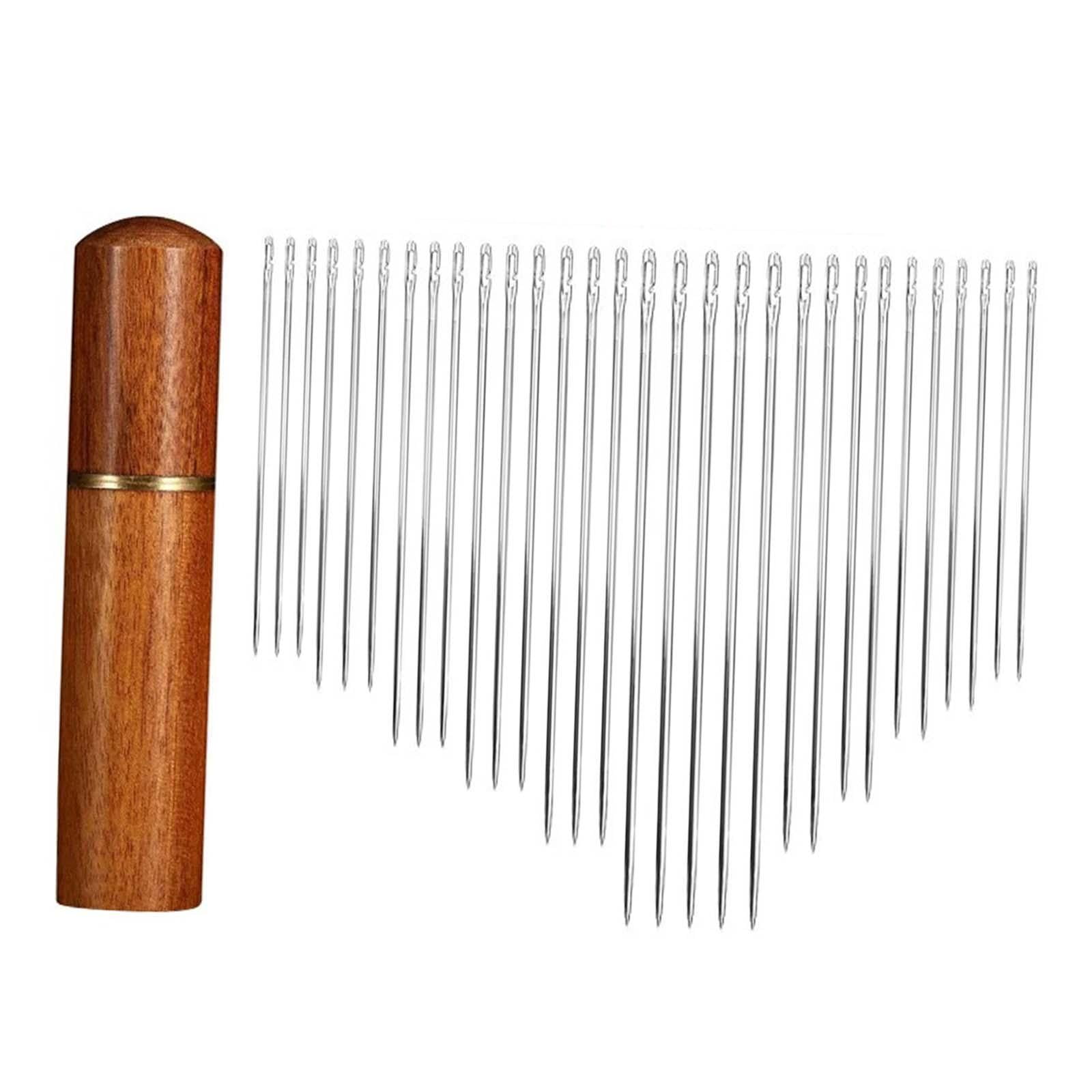 Click here for Yuksok 30 Pieces Needle With A Wooden Case Self-Th... prices