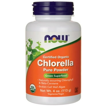 NOW Supplements, Chlorella 1000 mg with naturally occurring Chlorophyll ...