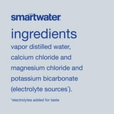 Smartwater Alkaline Water with Electrolytes, Vapor-Distilled, 1L, Pack ...