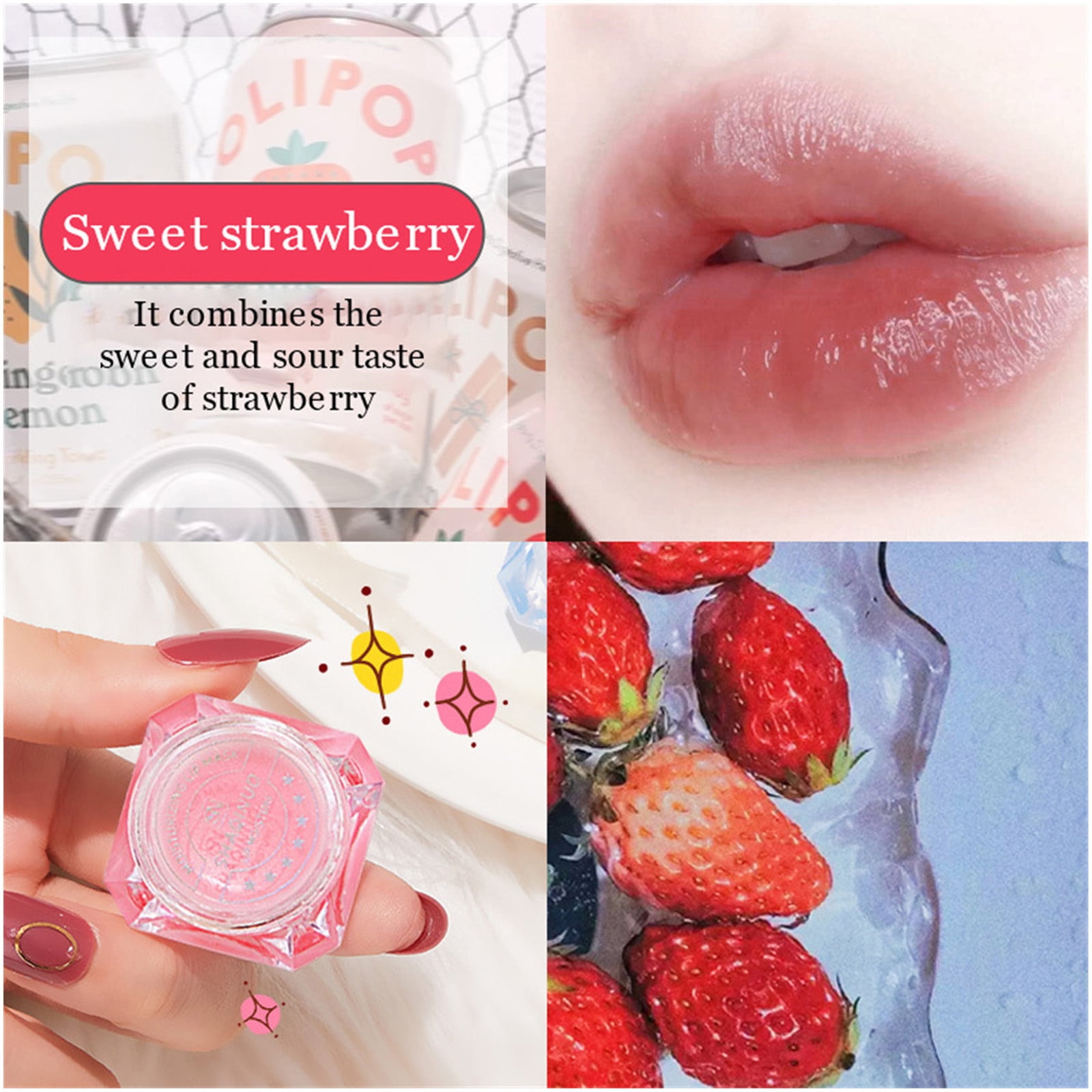 Hydrating Lip Balm Moisturizes Lip,moisturizes And Desalinizes Lip Line ...