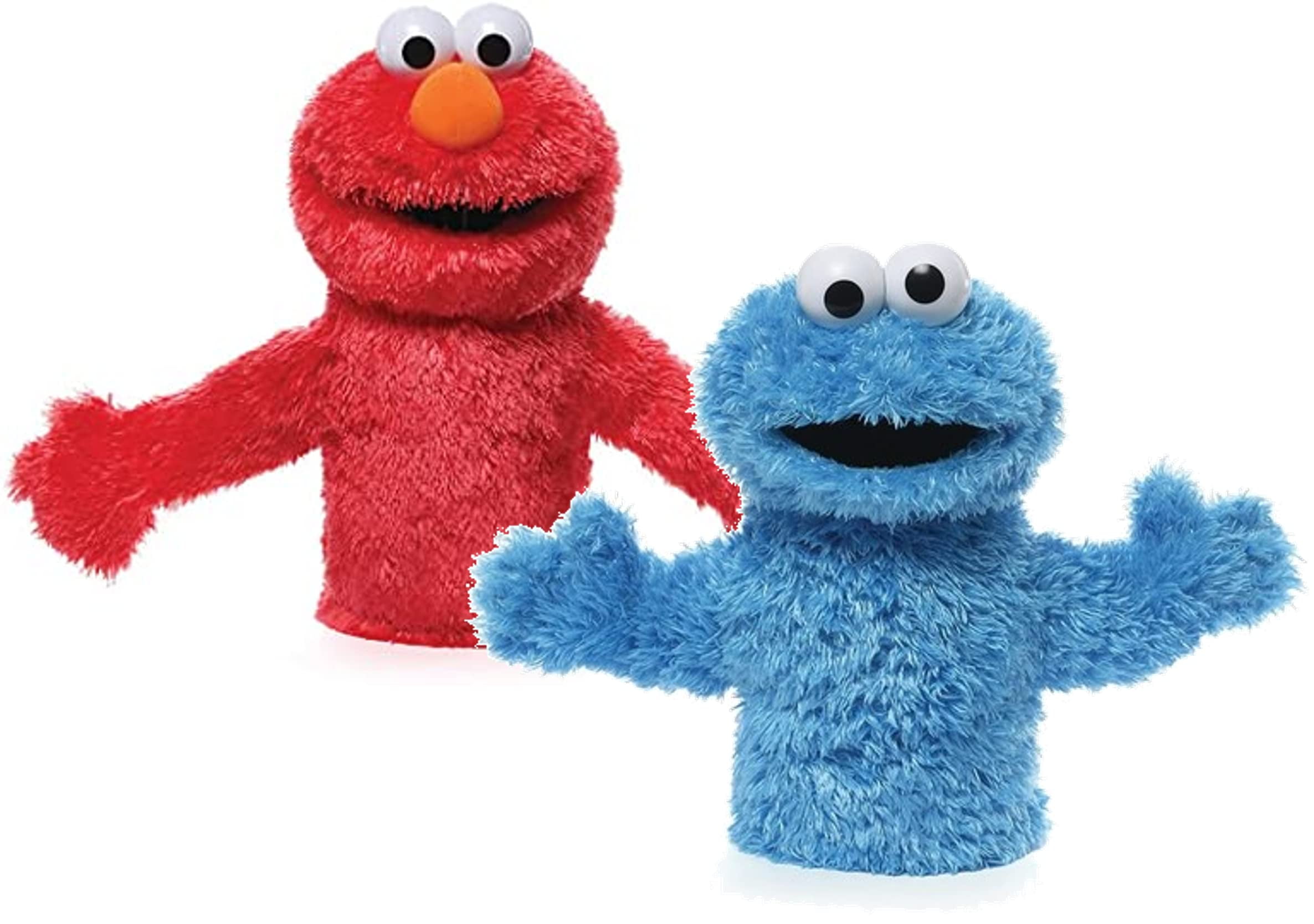 Set de marionetas de mano GUND Elmo y Cookie Monster | Bodega Aurrera en línea