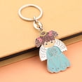 Enamel Angel with Wing for Cross Keychain Charm Hanging Pendant Crafts ...