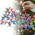 Bookker 2025 Double Hummingbird Acrylic Christmas Tree Ornaments 2D ...