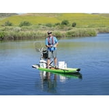 AIRHEAD SUP SS Bonefish Inflatable Fishing Stand Up Paddle Board, Bag ...