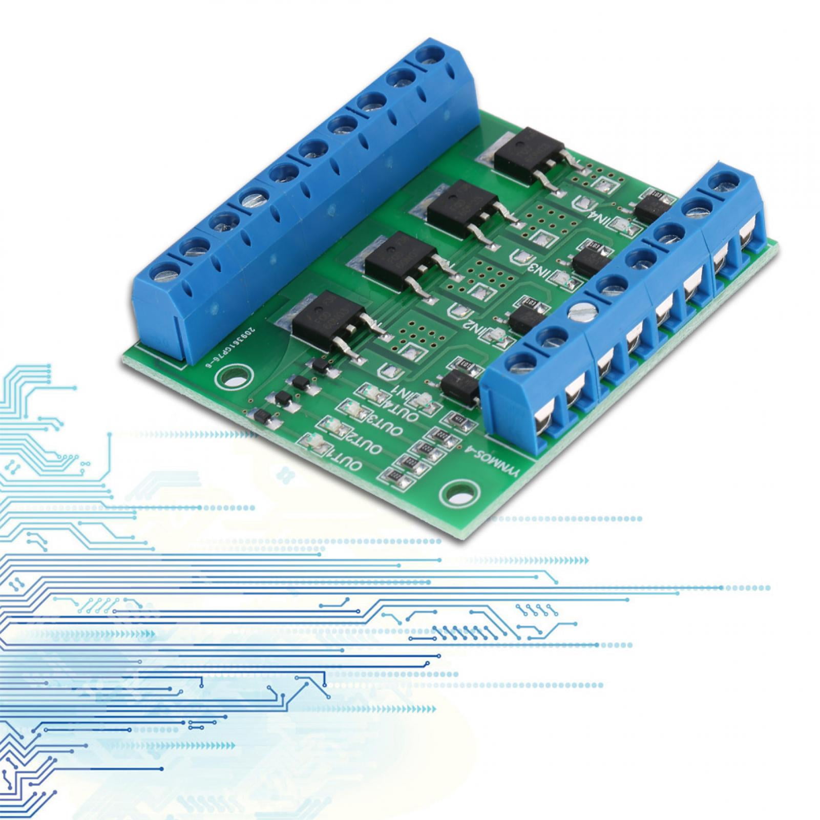 Buy Octpeak MOSFET Module,PWM 4-Channel MOS FET Module PLC Circuit ... Buy Octpeak MOSFET Module,PWM 4-Channel MOS FET Module PLC Circuit ...