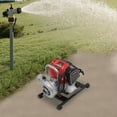 1.5" Gas Water Pump, 36.5cc Single Cylinder 1.6HP 4-Stroke Engine Gas ...