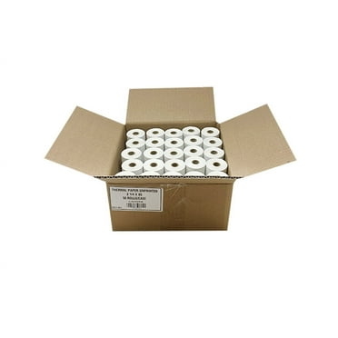 Brother 6890 ThermaPlus Paper Roll, 98\' Roll, 2pk - Walmart.com