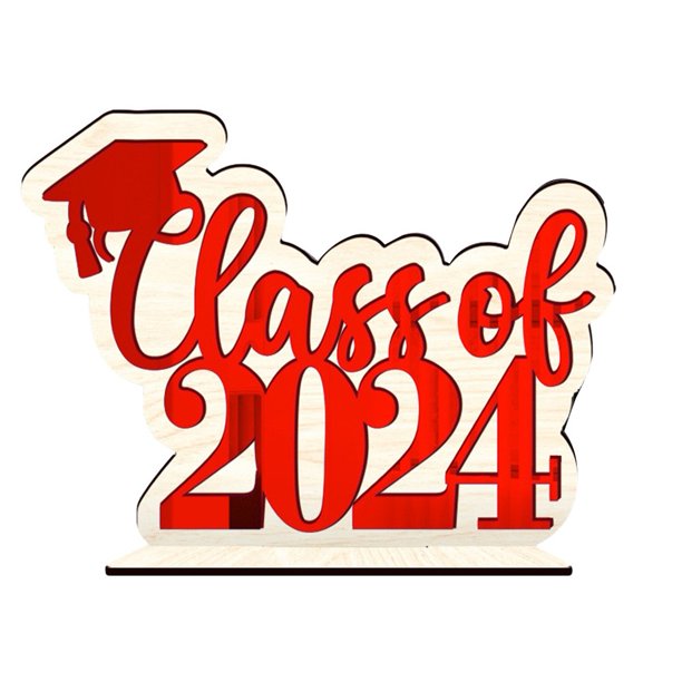 Graduation Party Decoration 2024 Graduation Table Wooden Centerpieces ...
