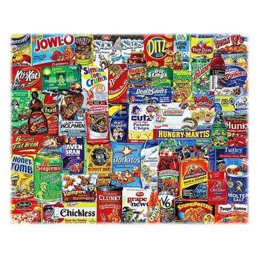 Springbok Snack Treats - 500 Piece Jigsaw Puzzle for Adults - Unique ...
