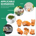 CRAFTHROU Resin Animals Small Resin Figures Miniature Animal Statue ...