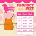 GASTROPOD Dog Clothes,Polyester Dog Clothes for Small Dogs,Safety ...