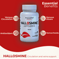 HALLUSA Hallosmine Diosmin 1000mg Pills for Hemorrhoids, Swelling, Vein ...
