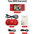 Classic Gaming Console K9 Game Console 500 In 1 24 Inch Single Red Game Player