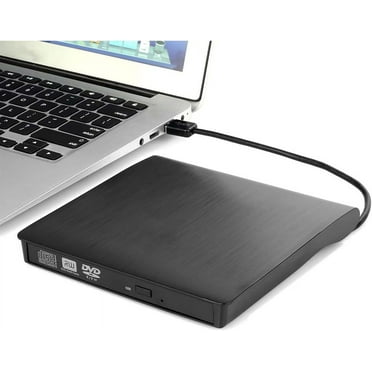 5-in-1 USB C Portable CD/DVD Drive with SD Card Reader, External Disk ...