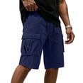 Cargo Shorts for Men Relaxed Fit Wide Leg Classic Work Shorts Outdoor ...
