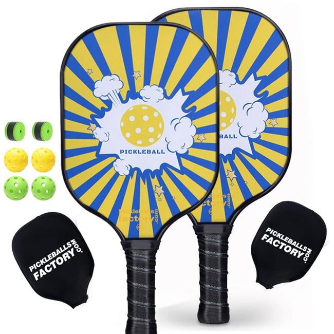Buy Pickleballs Factory SX-0005-8 Racquet Pickleball Paddle Blue Boom ...