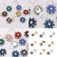Colorful Glass Cufflinks For Formal And Casual Shirts 25mm Round Design ...