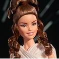 Barbie Collector Star Wars Rey X Barbie Doll Wearing Gown And ...
