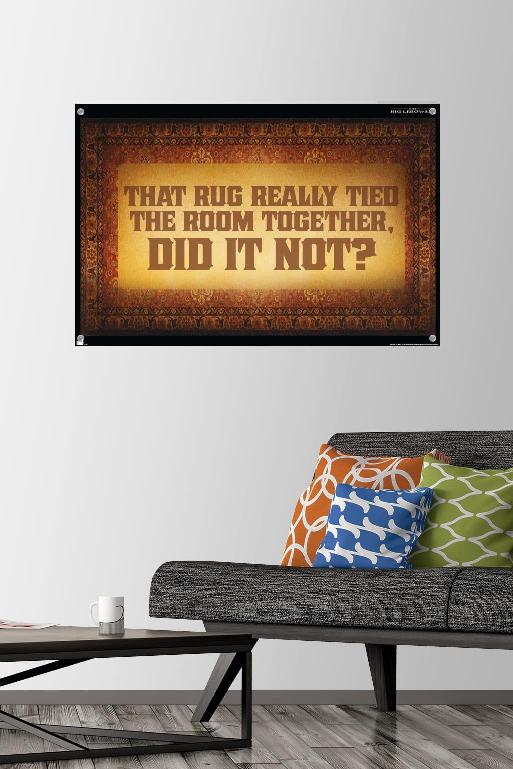 The Big Lebowski Rug Poster