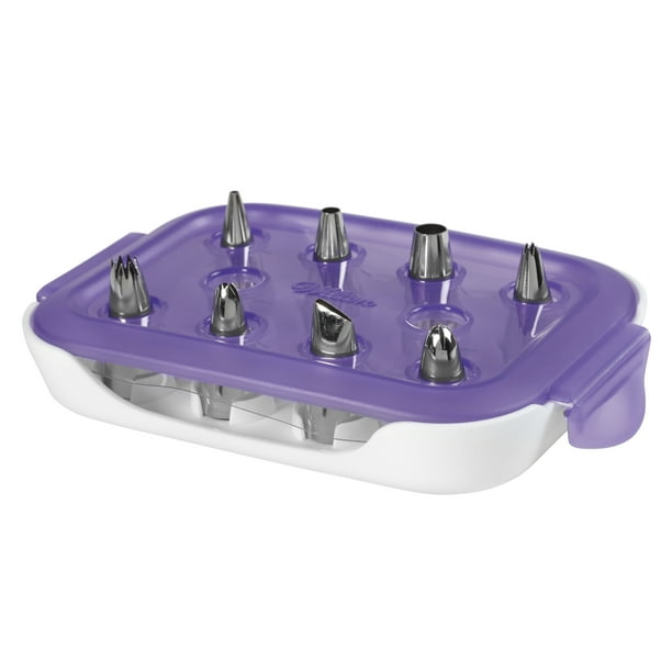 Wilton Starter Decorating and Piping Tip Set, 9-Piece - Walmart.com