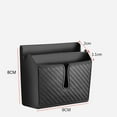 1Pc Car Phone Holder Storage Box for Wallet Cards Keys Black Practical ...