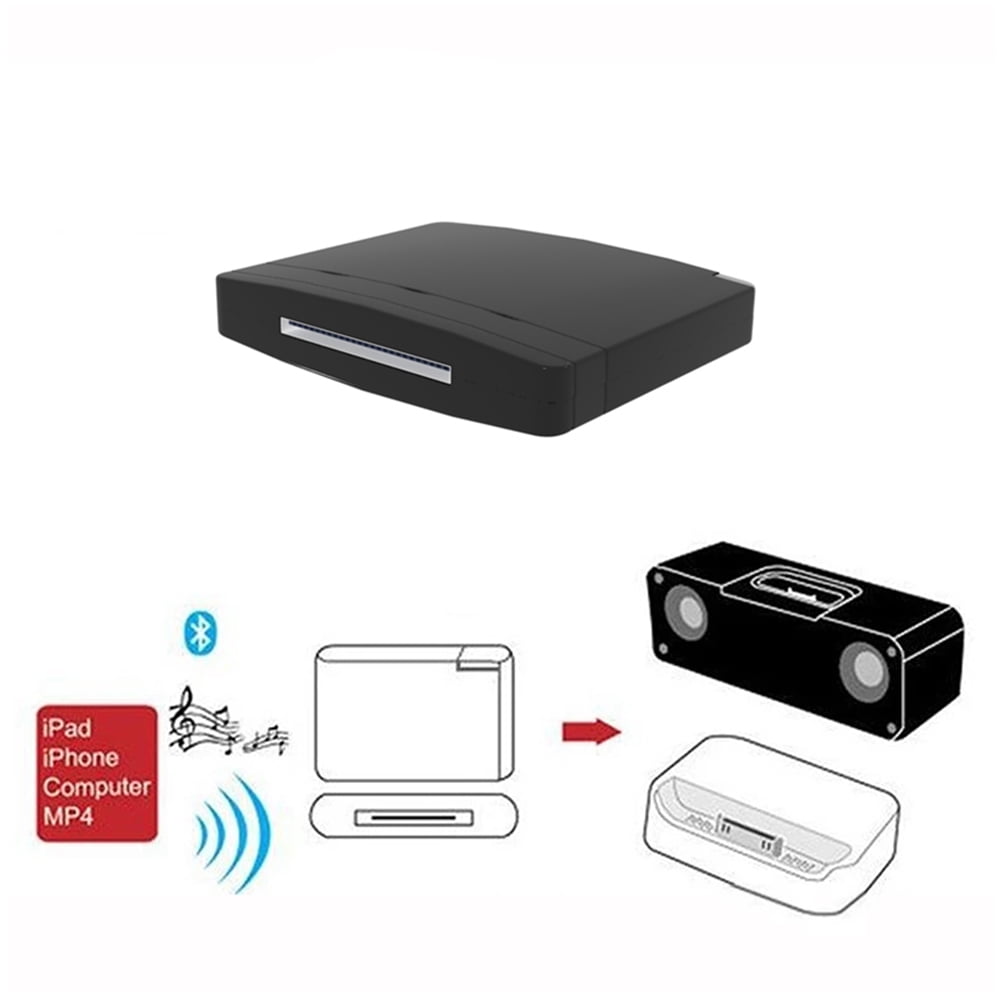 Buy Bluetooth Receiver Adapter Audio Music for iPod iPhone 30pin Dock ...