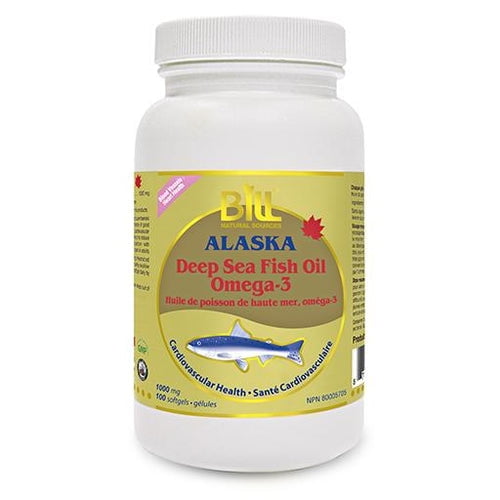 Bill Alaska Deep Sea Fish Oil 1000mg 100 Softgels - Walmart.ca
