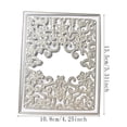 Metal Cutting Dies Lace Frame Scrapbooking Stencil Die Cuts Card ...