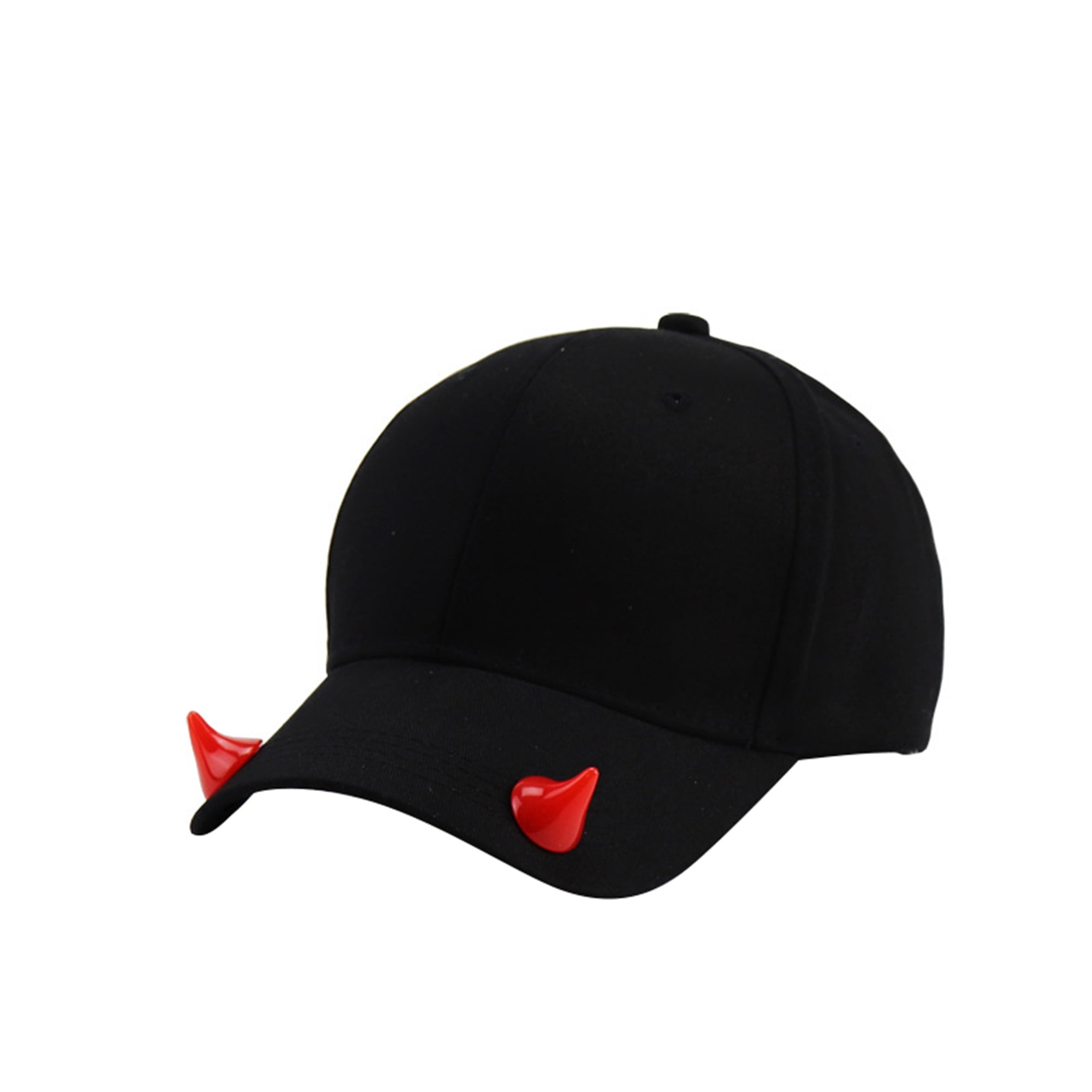 Halloween Baseball Cap Adjustable Men Women Unisex | Devil/Tusks Horn ...