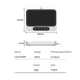 Electric Hot Plate 9 Gear Temperature Warmer Coaster Heating Lunch Box ...