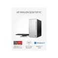 HP Desktop Computer Pavilion TP01-2137C Ryzen 5 5000 Series 5600G (3.90GHz) 12GB DDR4 256 GB ...