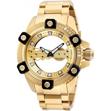 Invicta 26486 48MM Men's Reserve Mechanical Gold-Tone Stainless Steel ...