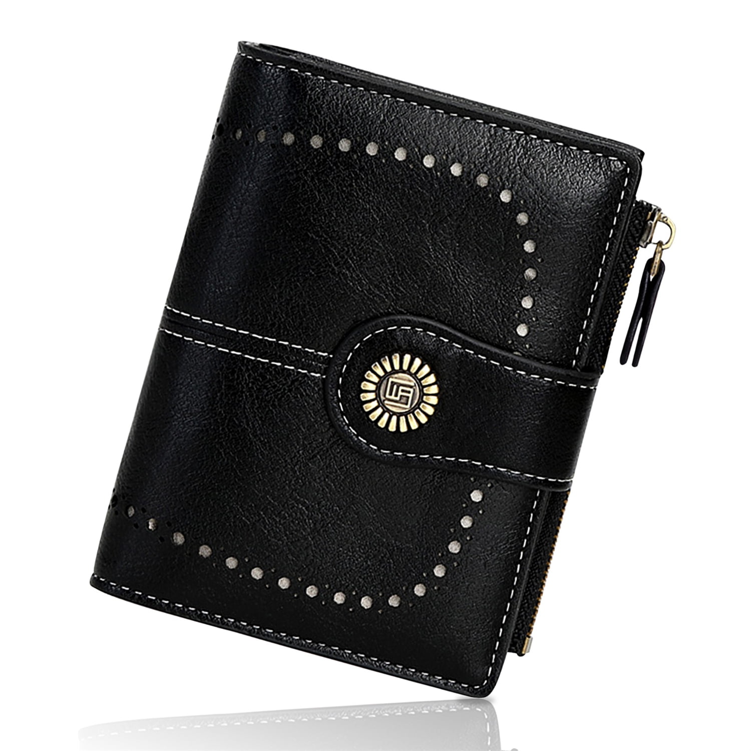 Click here for Kawell Small Wallet For Women Leather Bifold Card... prices