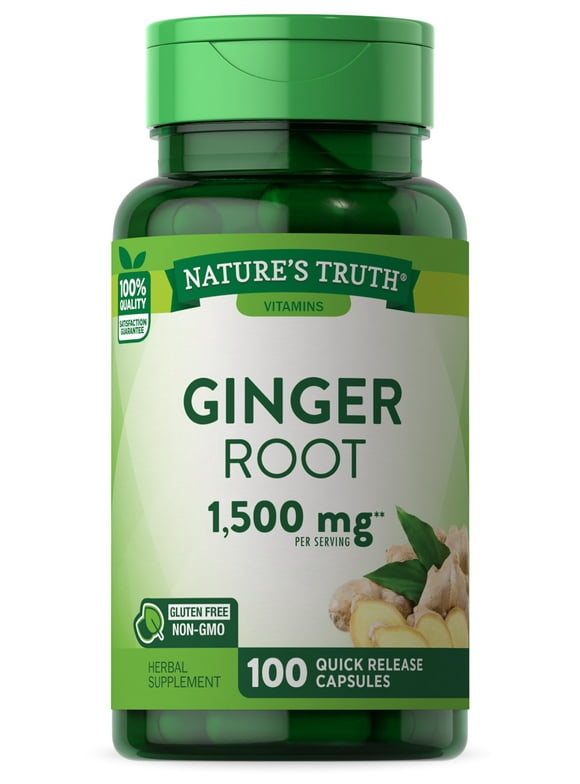 Ginger Root in Herbal Supplements - Walmart.com