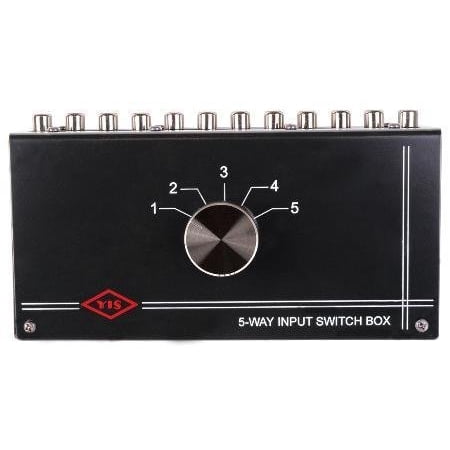 Five Input Source Tabletop Control Switch Box Internal Pc Board Design ...