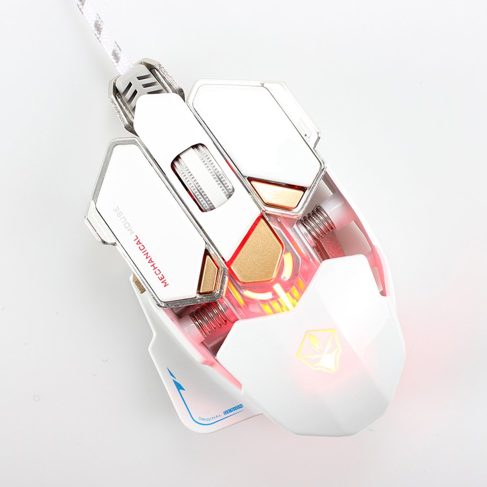 G10 10D 4000DPI Optical USB Wired Game Mouse 10 Buttons Mechanical ...