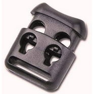 Uxcell Spring Cord Locks Cord Fasteners Double Holes Toggle Stoppers ...