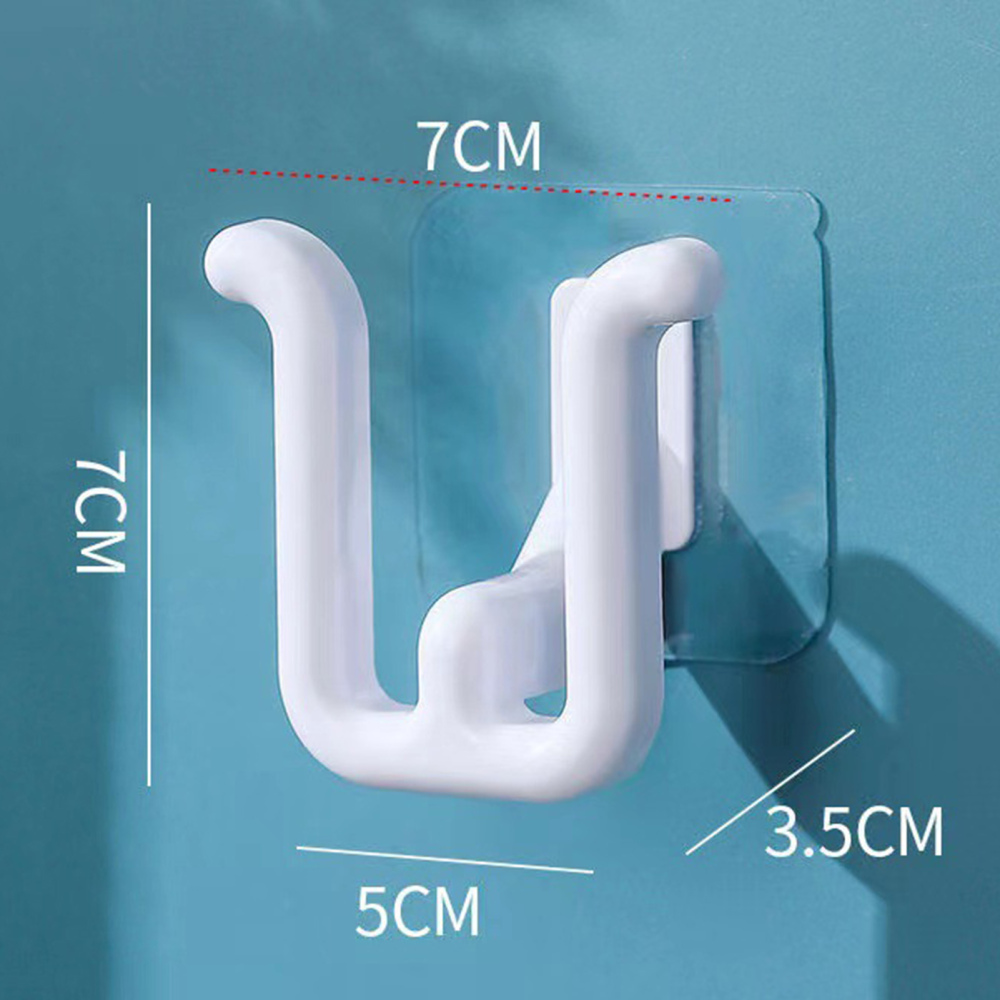 Bathroom Punch-Free Shoe Rack Plastic Slipper Hanging Stand for Home ...