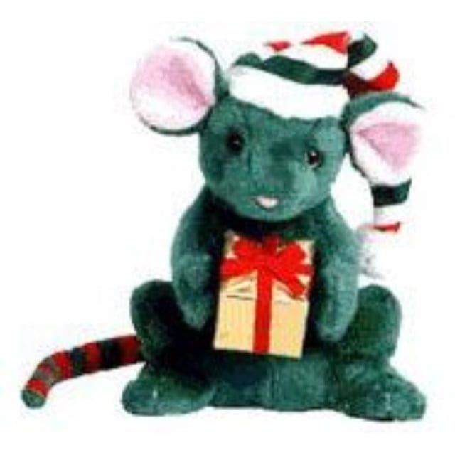 ty beanie baby - tidings the holiday mouse (internet exclusive ...