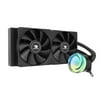 iBUYPOWER AW4 240mm ARGB Liquid Cooler - Black, Computer RGB Water ...