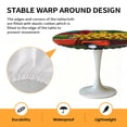 Barn Truck Sunflower Round Table Cover, Farm Countryside Rustic ...