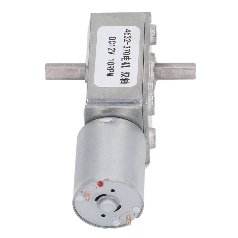 DC Gear Motor, Shaft Geared Motor 12V Perpendicular Output, 54% OFF