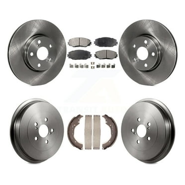 Transit Auto Front Rear Disc Brake Caliper Coated Rotors and Ceramic ...